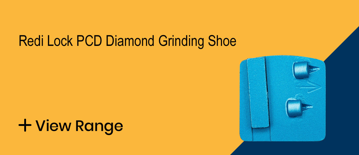 Redi Lock PCD Diamond Grinding Shoe — Betontools Australia