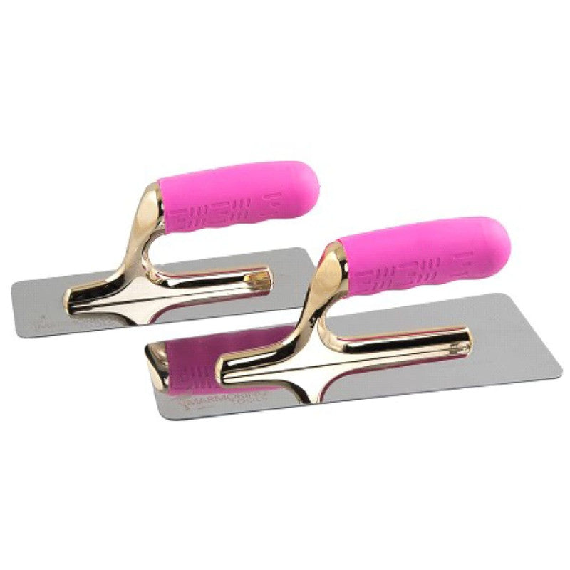 Marmorino Tools Elite Pro Pink Kit 2 Pieces Trowel - Betontool ...