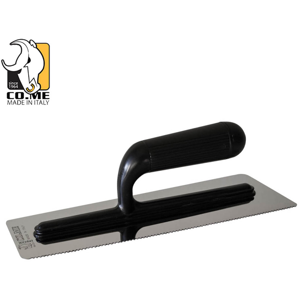 Come Venetian Trowel 3 Sides Beleved + 1 Side Notched 4 X 3 with Plast ...
