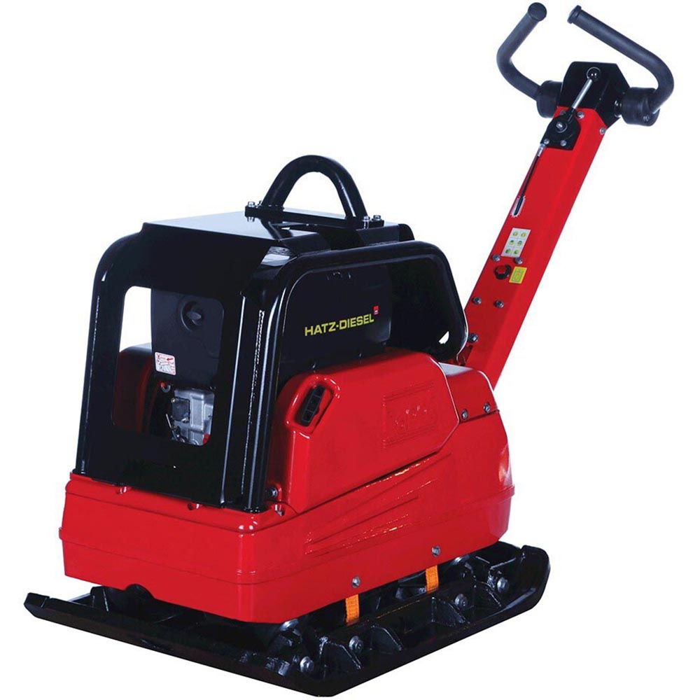 HOPPT Reversible Plate Compactor Diesel Hatz 1B40 - 395kg - Betontool ...