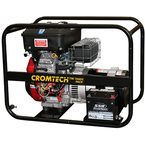 Cromtech GEN10-8000 Electric Start Generator TG100BPE — Betontools ...