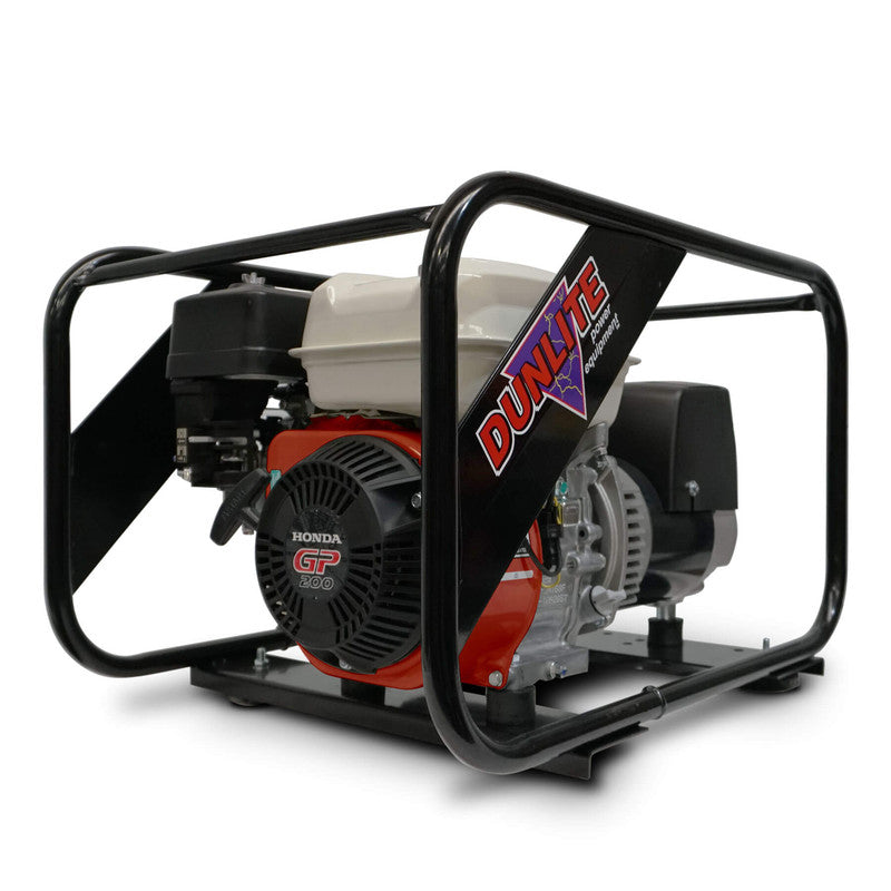 Dunlite Power Equipment 2.8 kVA Honda Powered Petrol Generator ...