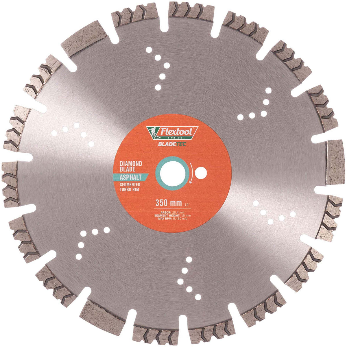 Flextool BladeTec Diamond Blade - Brick 350 mm - Betontool — Betontools ...