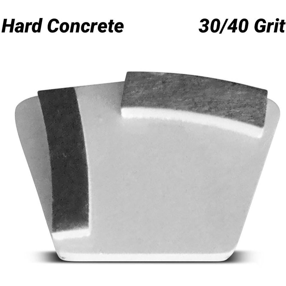 Flextool 30/40 Grit Quick-Fit Hard Concrete Grinding Shoe FT124716-UNIT ...