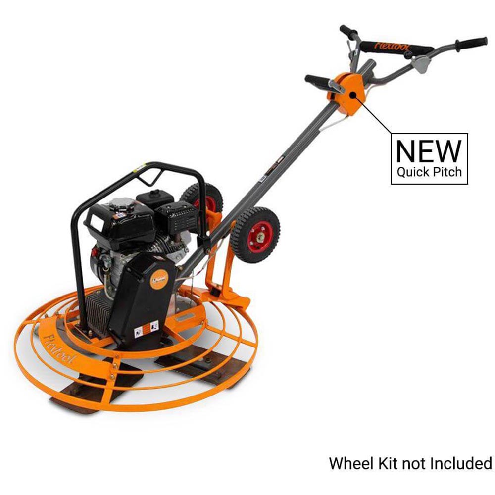 Flextool Walk Behind Trowel Machine Petrol 34" FT34 FT201808-UNIT ...