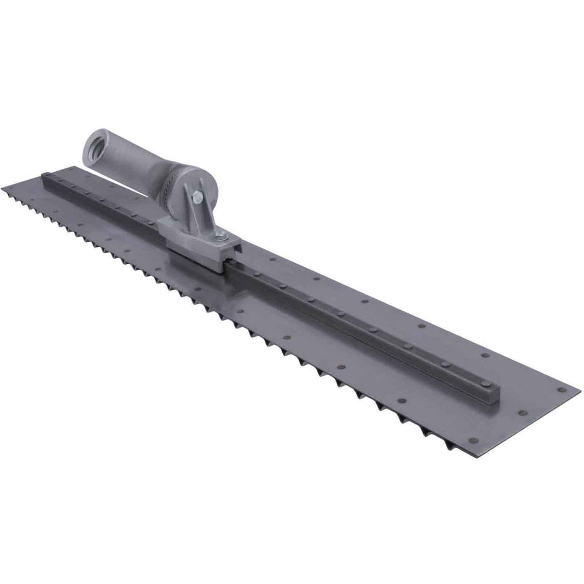 Marshalltown Fresno Trowel, 914 x 127mm Multi Groove 25mm Space Square ...