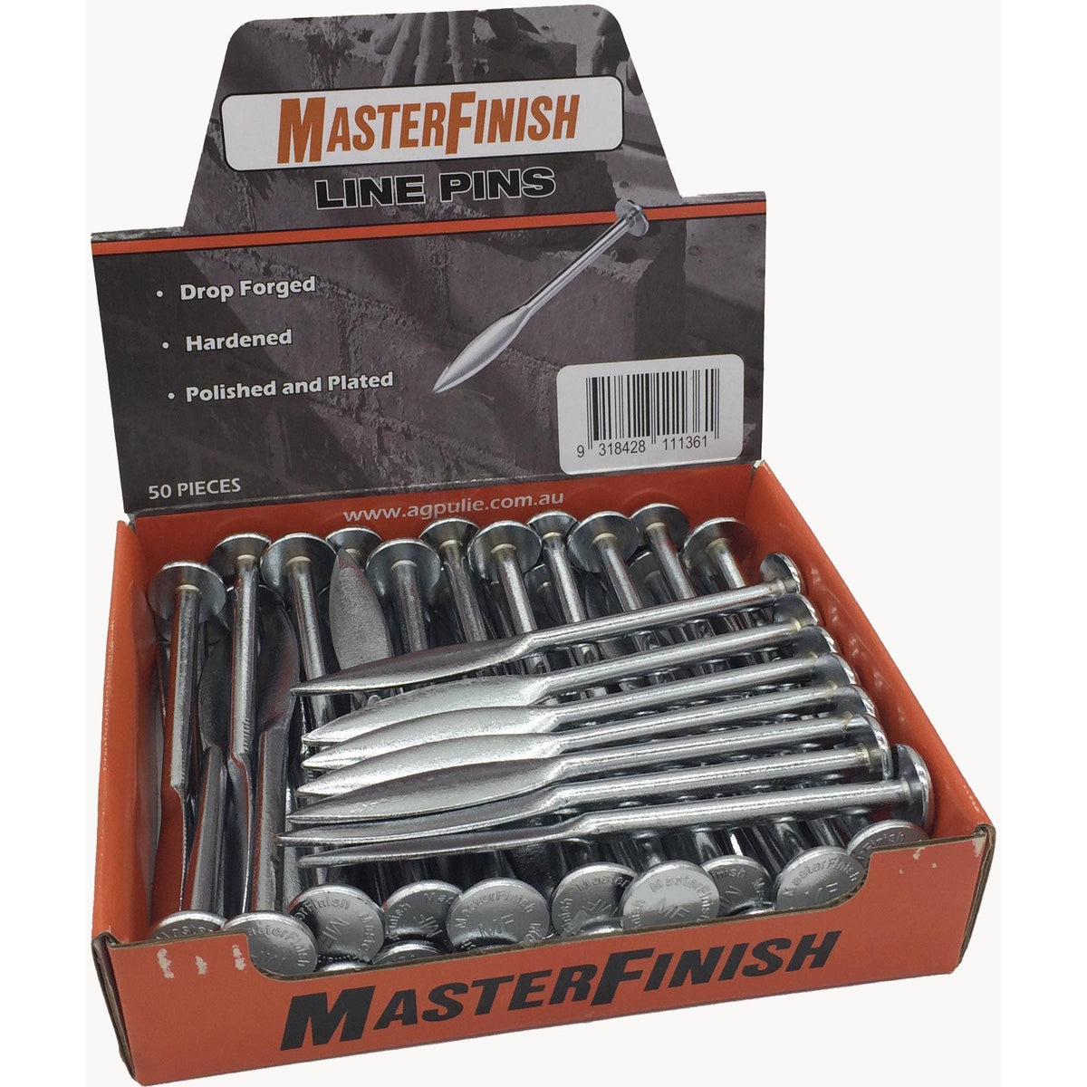 Masterfinish Line Pins MFLP-50 - Beton Tools — Betontools Australia