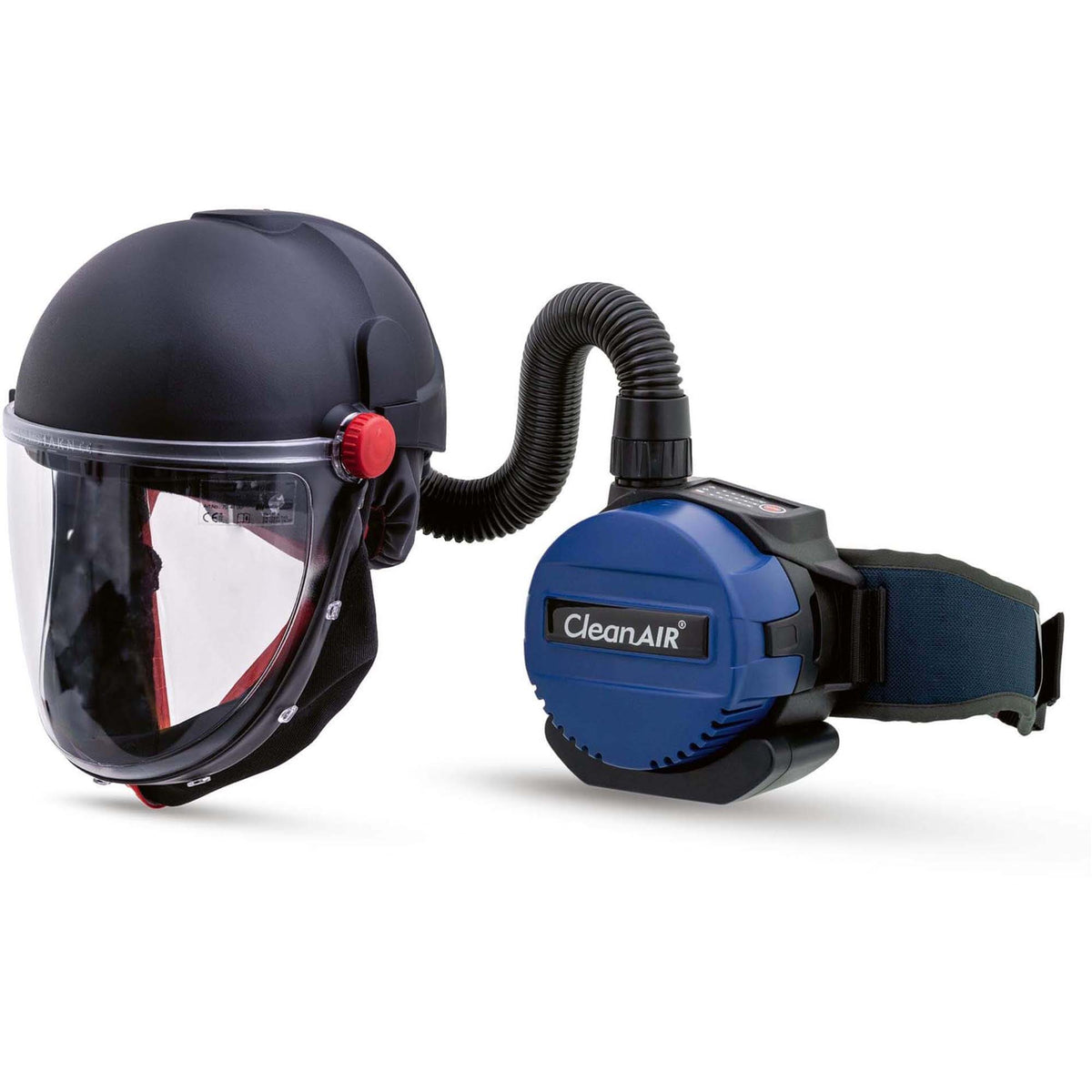 Maxisafe Helmet with flip-up visor and PAPR - Betontool — Betontools ...