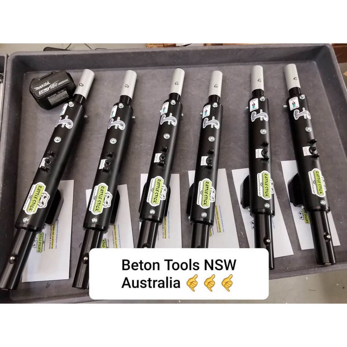 Rattle Stick Super Snake EX Concrete Vibrator Milwaukee Version Slump ...