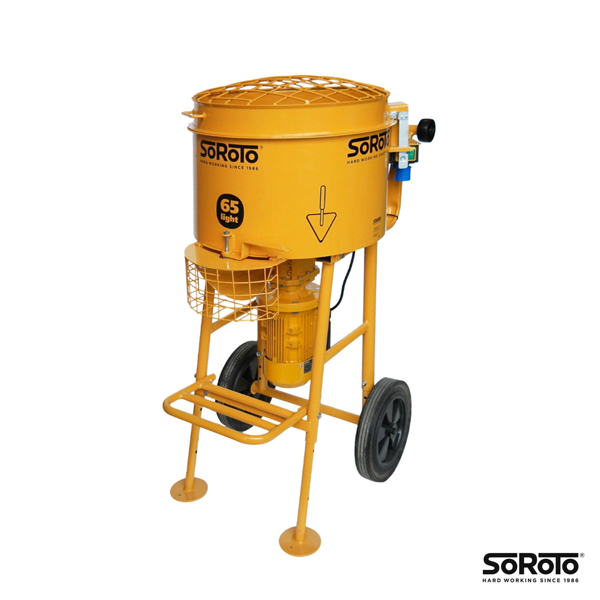 SoRoTo 65L Screed Mortar Cement Mixer Made in Denmark — Betontools ...