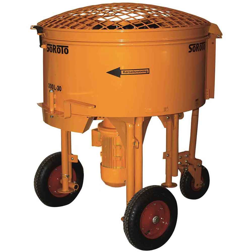 SoRoTo 300L 415Volt Screed Mortar Cement Mixer Made in Denmark - Beton ...