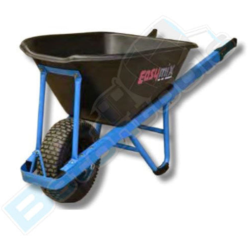 Easymix Blue Barrow with Hd Poly Tray W900P-HSBWGP - Beton Tools ...