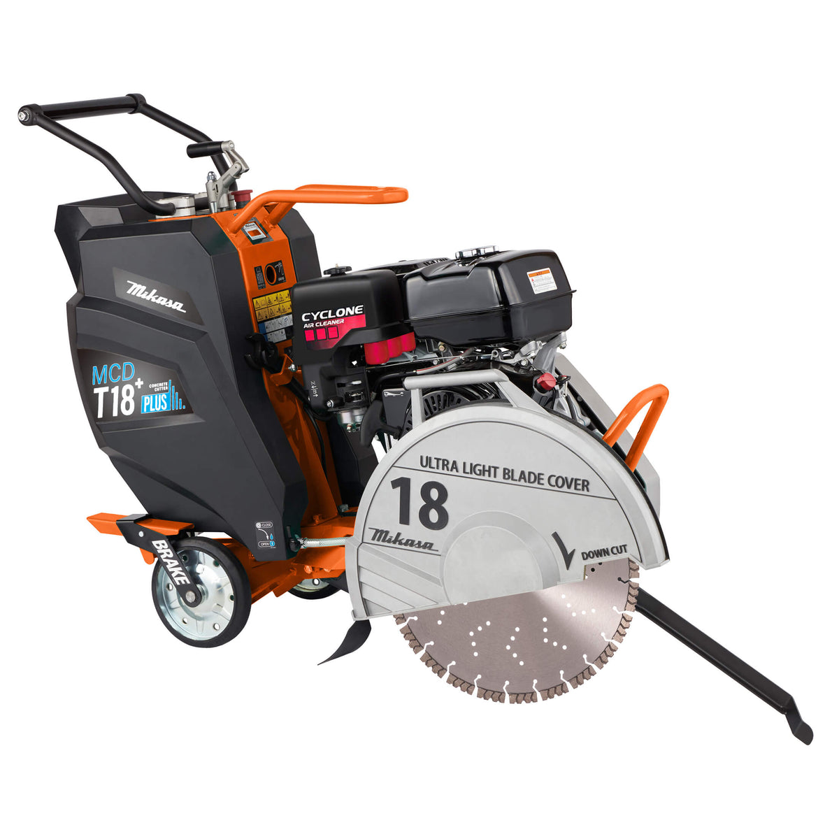 Mikasa Road Saw 170mm Cut Depth Honda GX390 MCD-T18H-PLUS - FT201693 ...